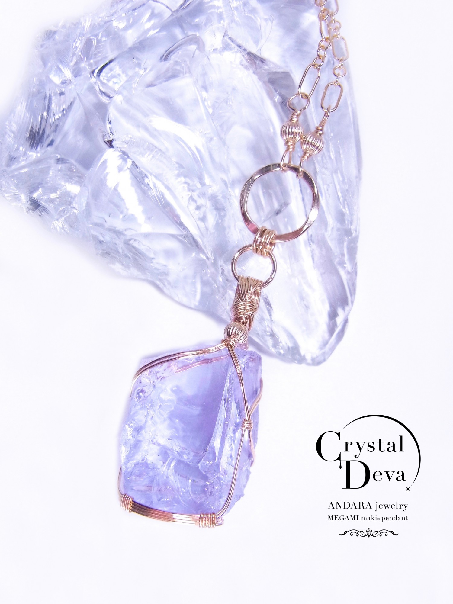 Crystal Deva Online Shop Japan handmade gem jewelry Andara crystal
